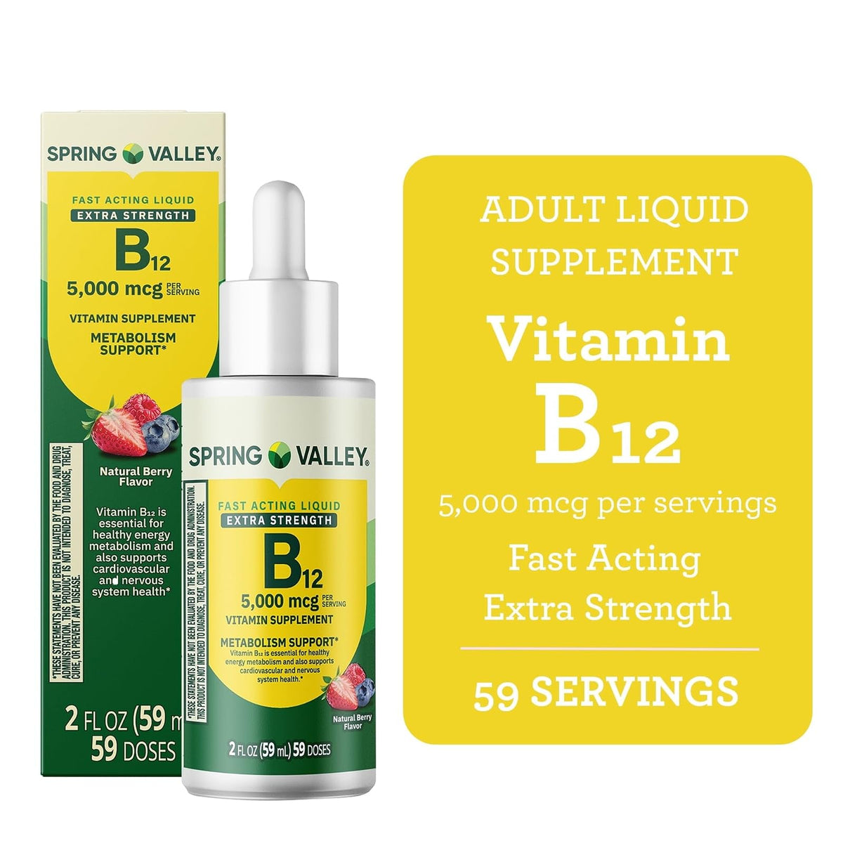 High potency B12 for energy