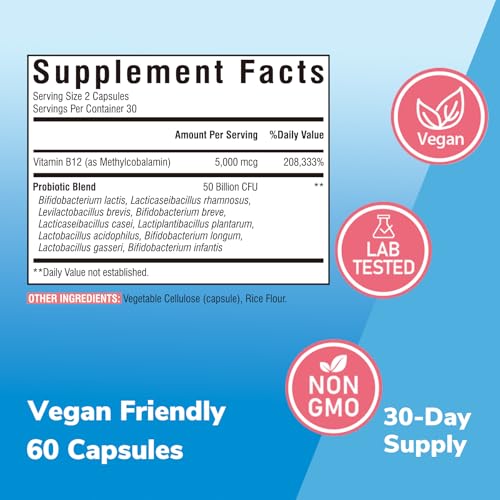 High potency B12 for vitality