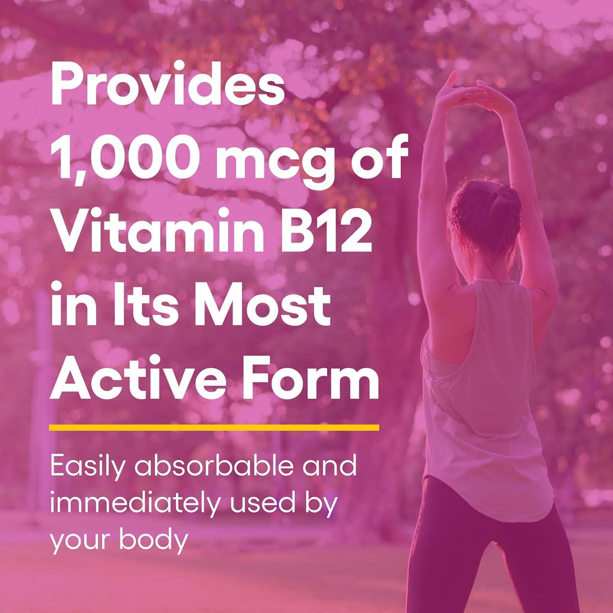 High potency B12 supplement