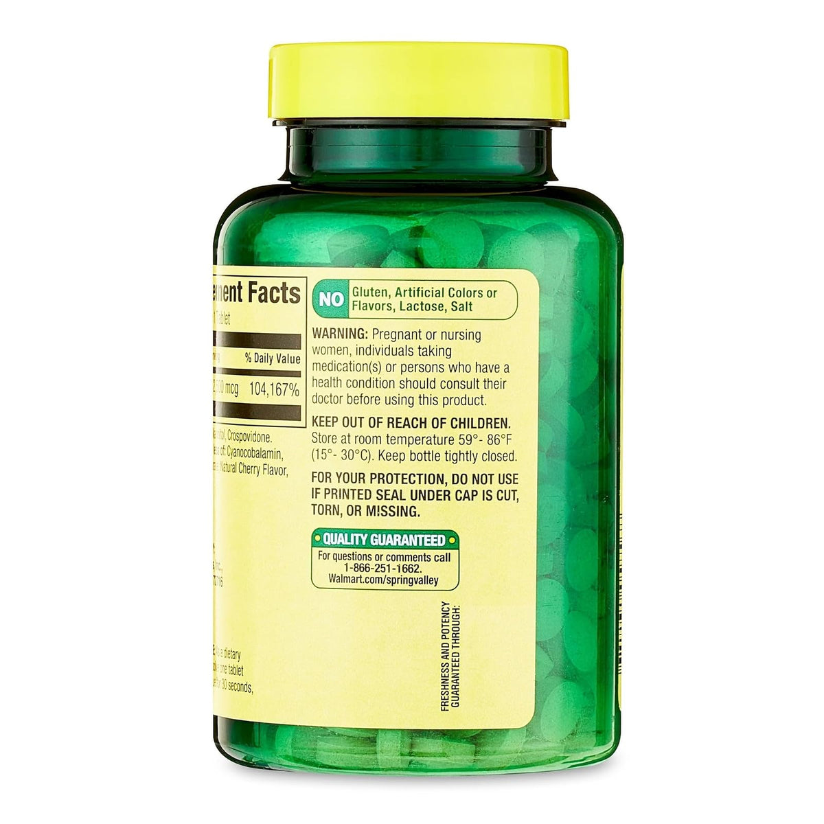 high potency B12 tablets for energy
