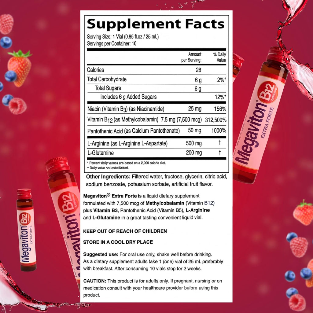 high potency B12 vitamin supplement