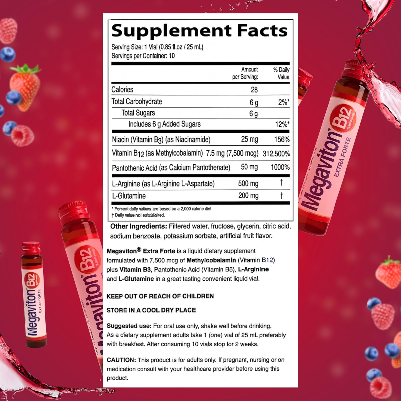 high potency B12 vitamin supplement