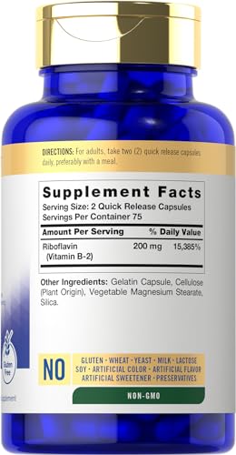High potency B2 vitamin supplement