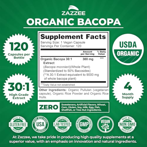 high potency Bacopa 30:1 extract