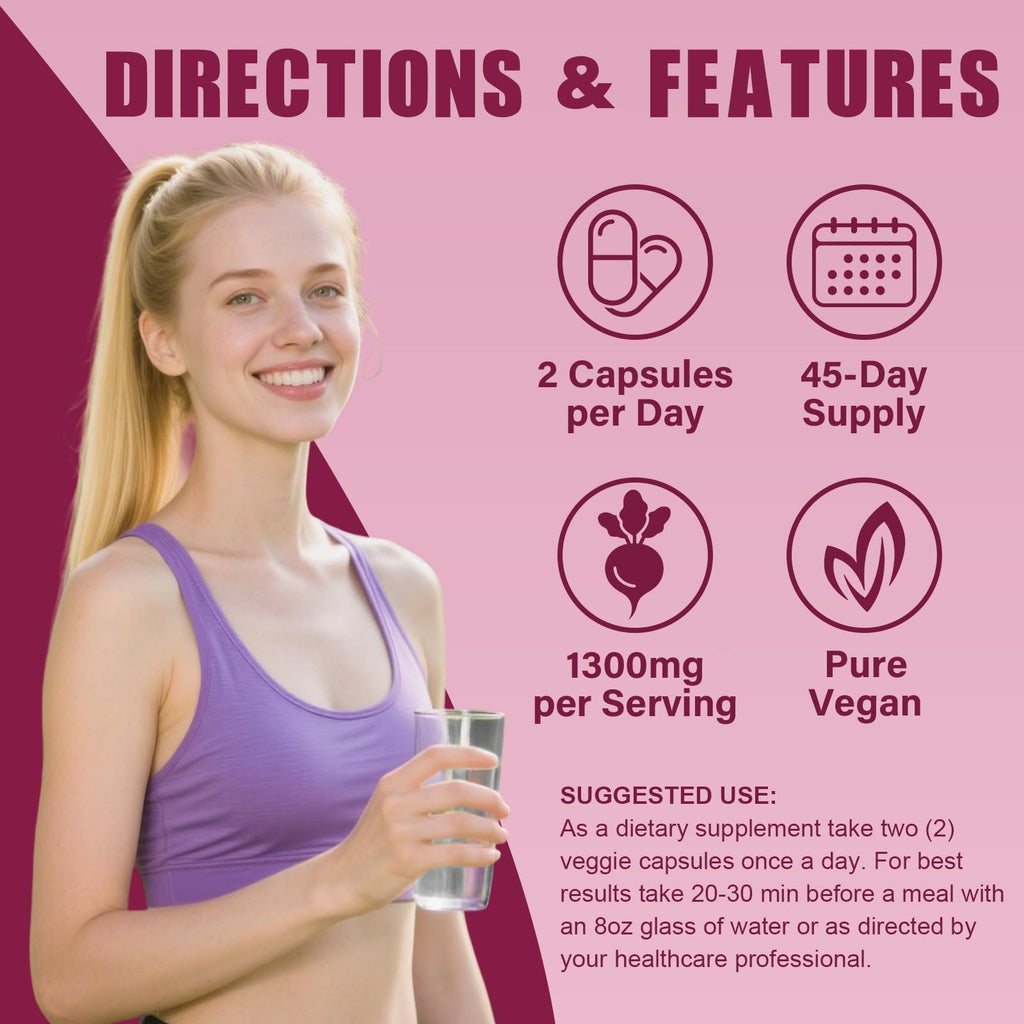 high potency beet root capsules