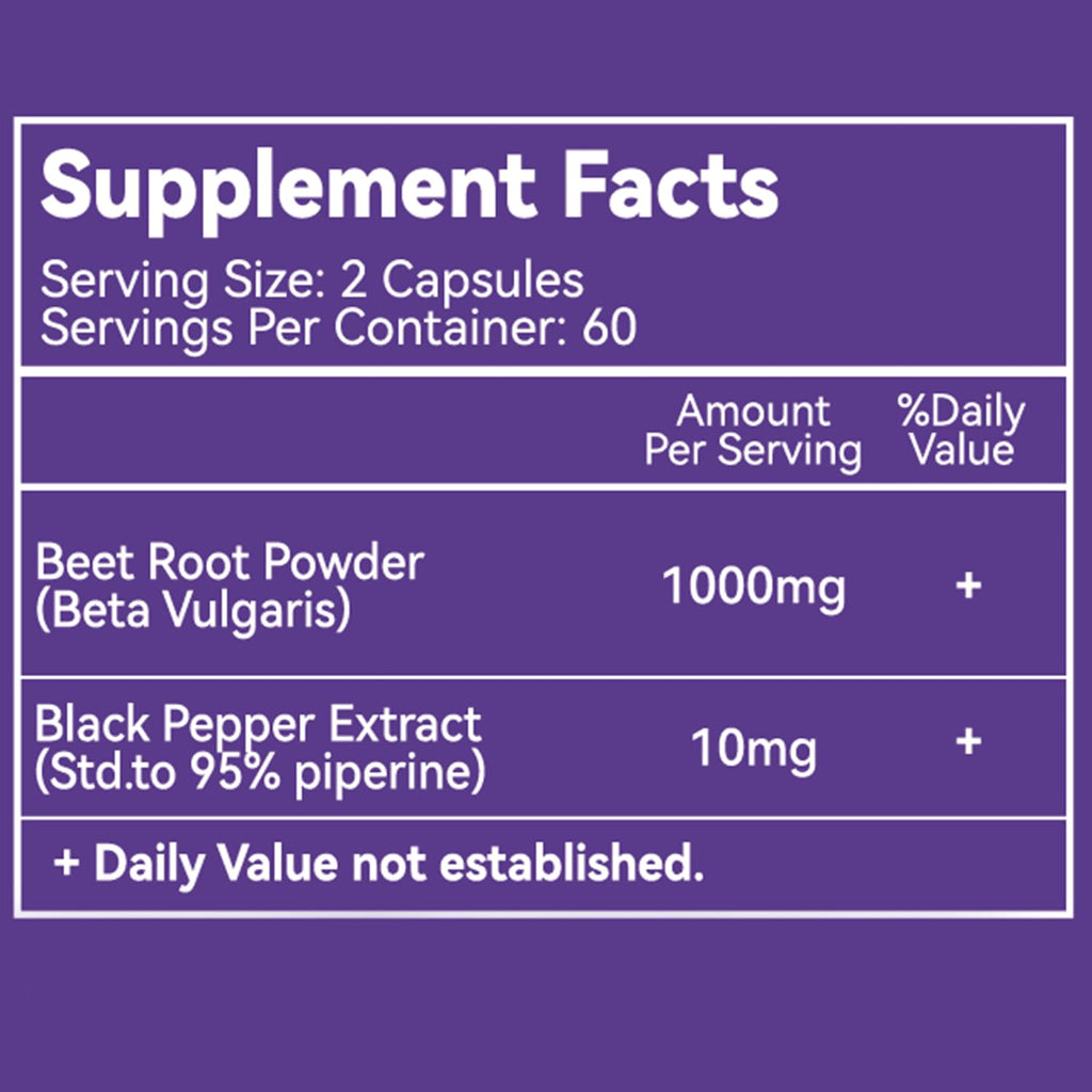 high potency beet root extract