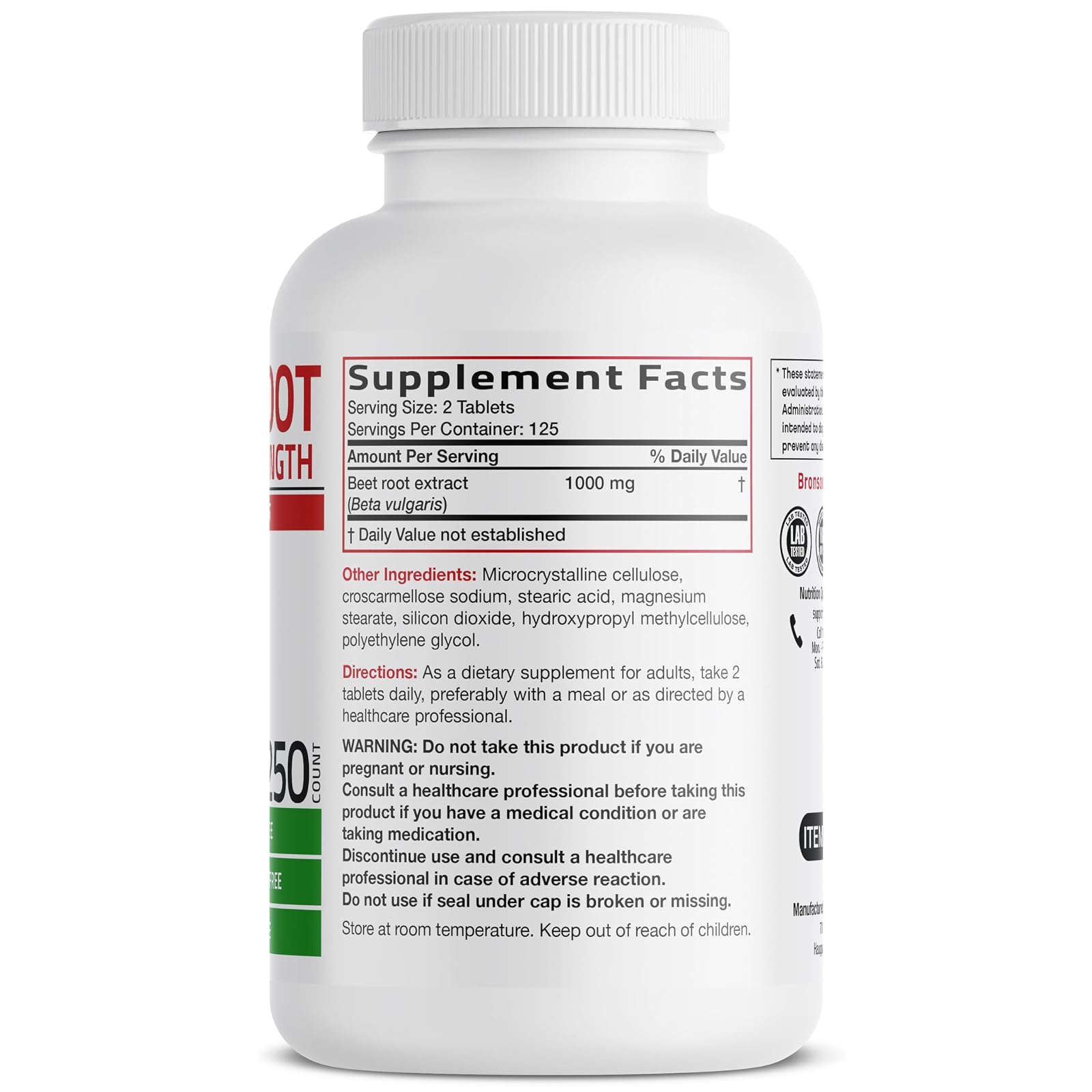high potency beet root supplement