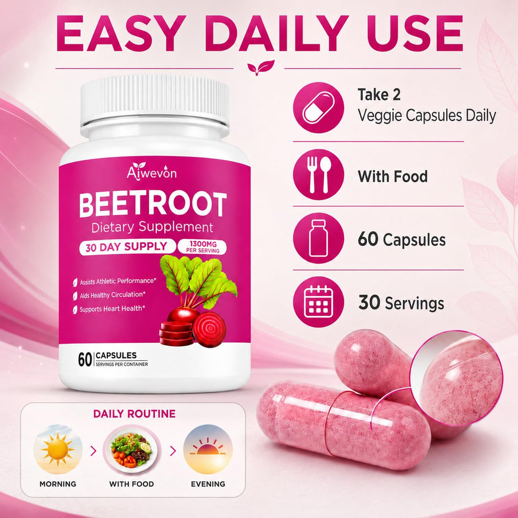 High potency beet root supplement