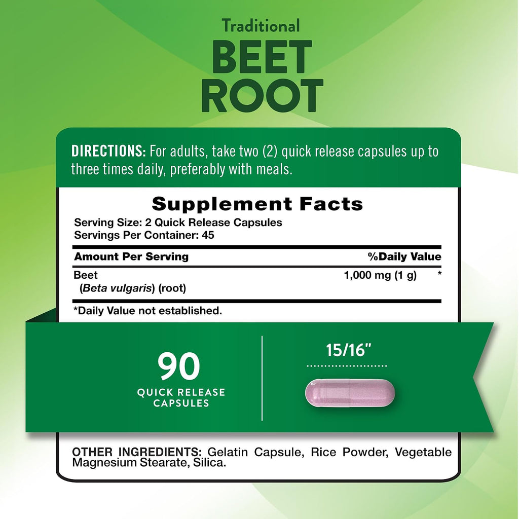 high potency beet root supplement
