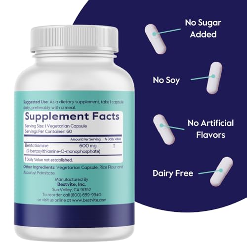 High potency Benfotiamine for health