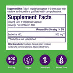 high potency berberine capsules for vitality