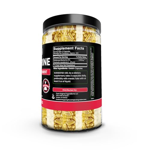 high potency berberine capsules