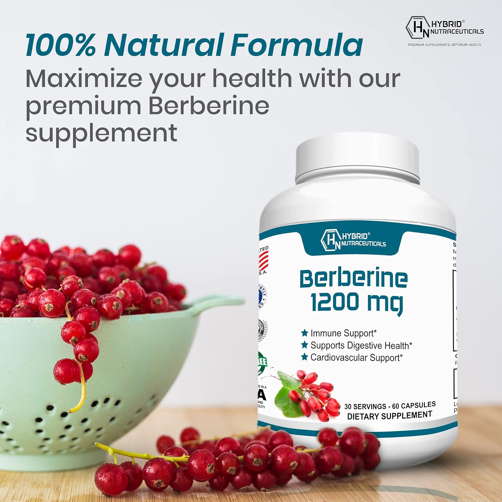 High potency Berberine for wellness