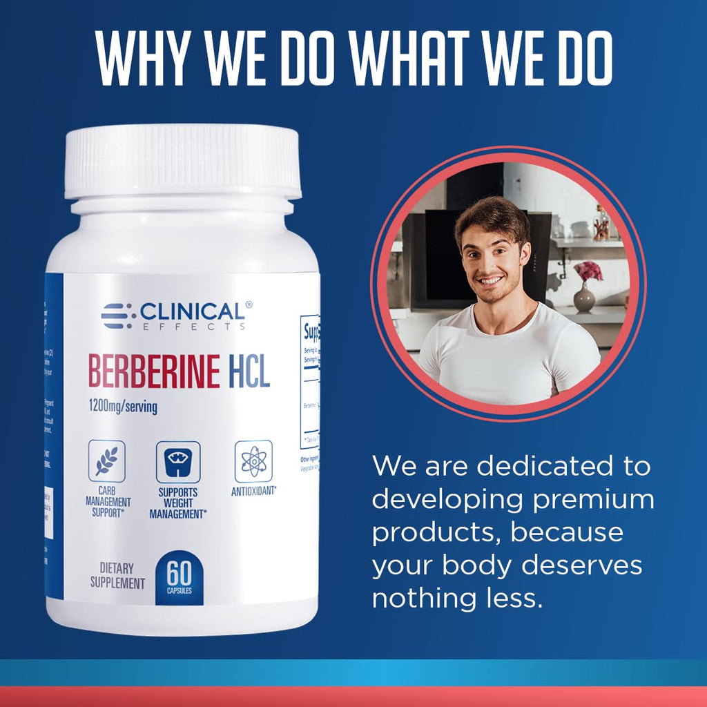 high potency berberine hcl capsules