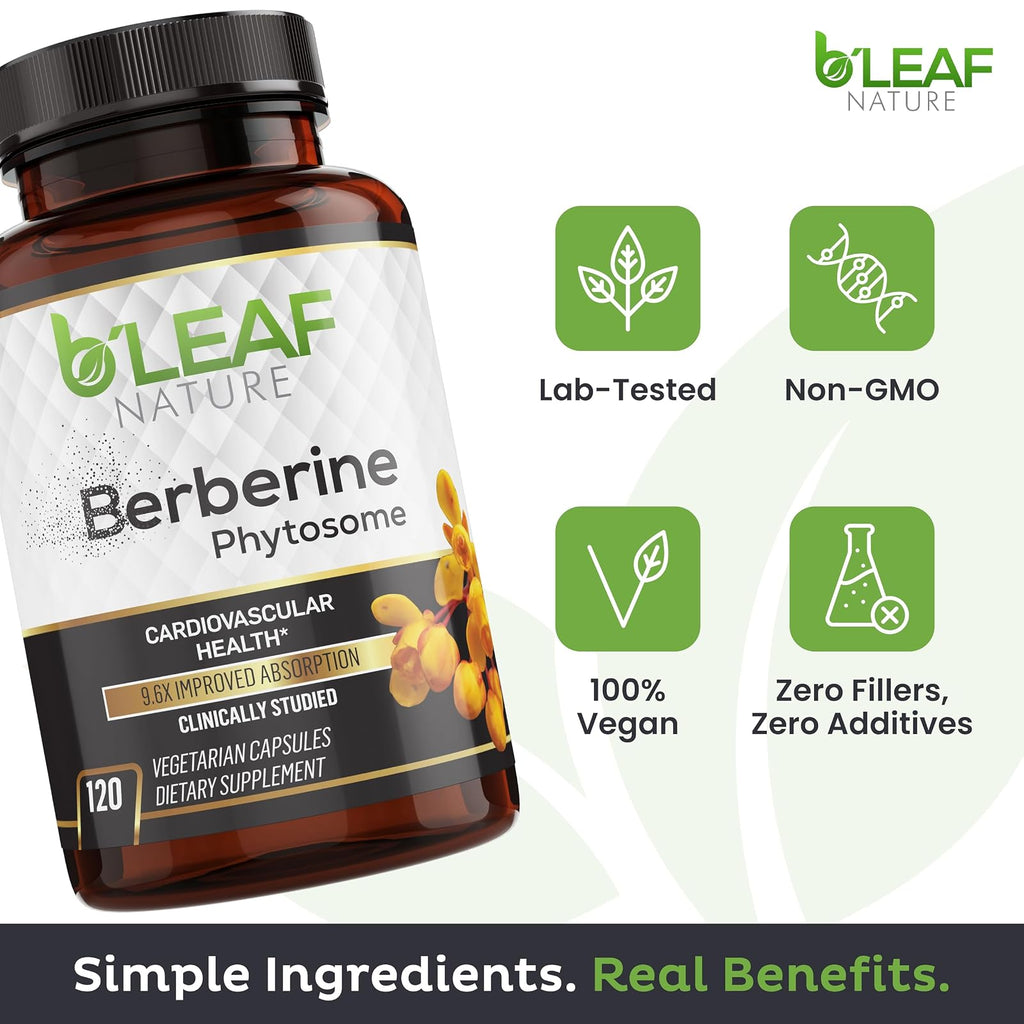 high potency berberine phytosome 1100 mg