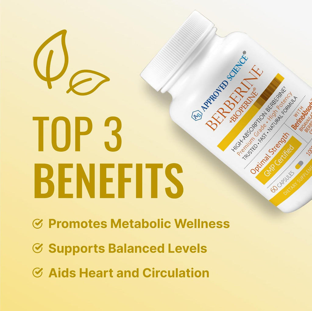 high potency Berberine supplement benefits