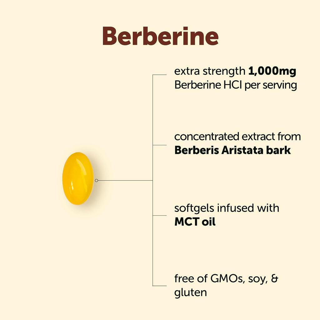 high potency Berberine supplement for health