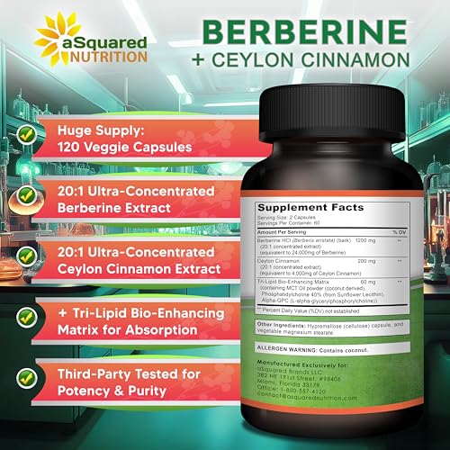 high potency berberine supplement