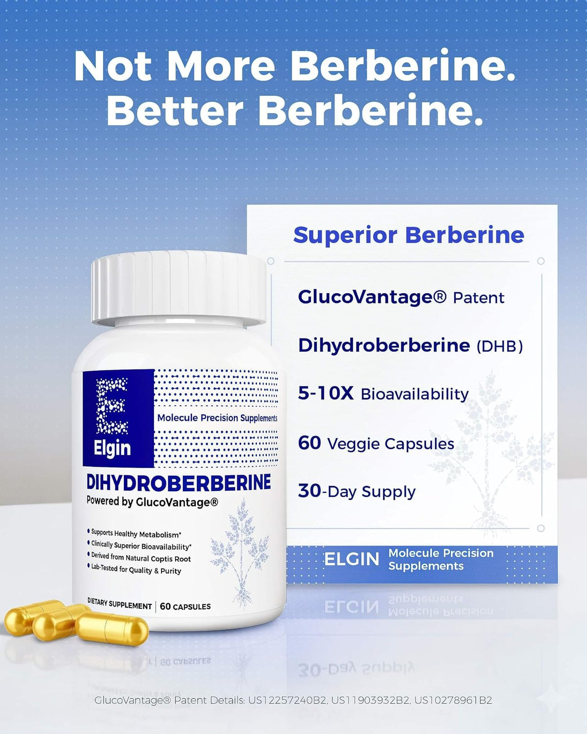 high potency berberine veggie capsules