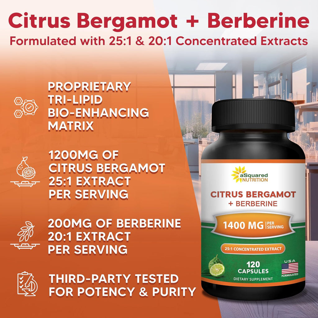 High potency berberine with antioxidants