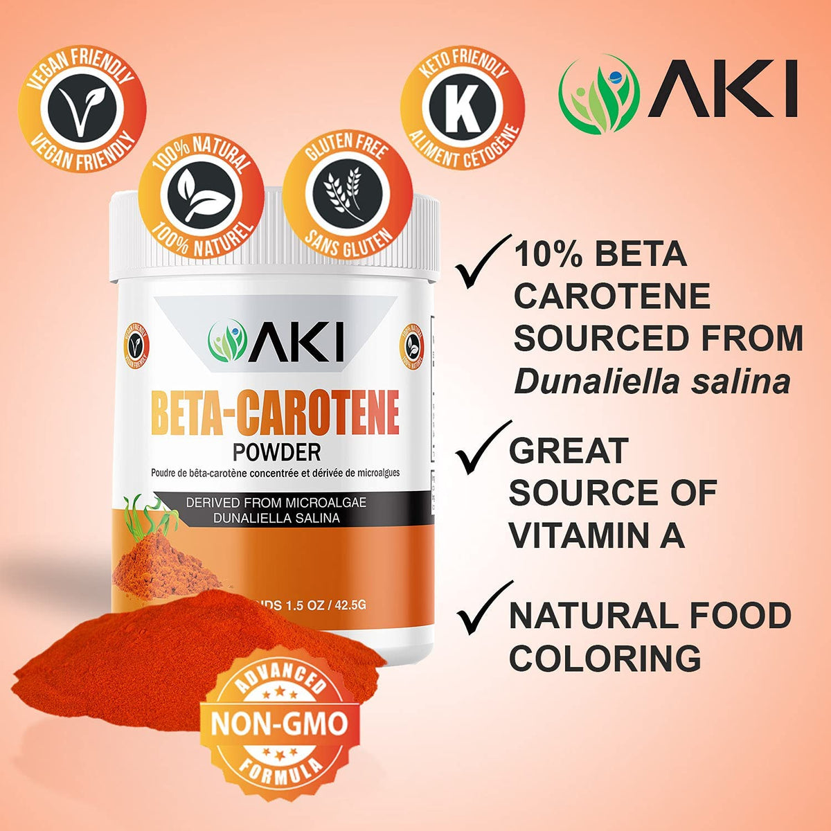 High potency Beta Carotene for immunity