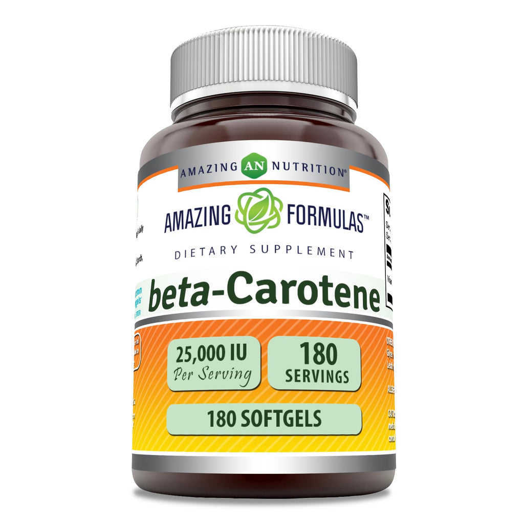high potency beta-carotene softgels