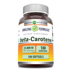 high potency beta-carotene softgels