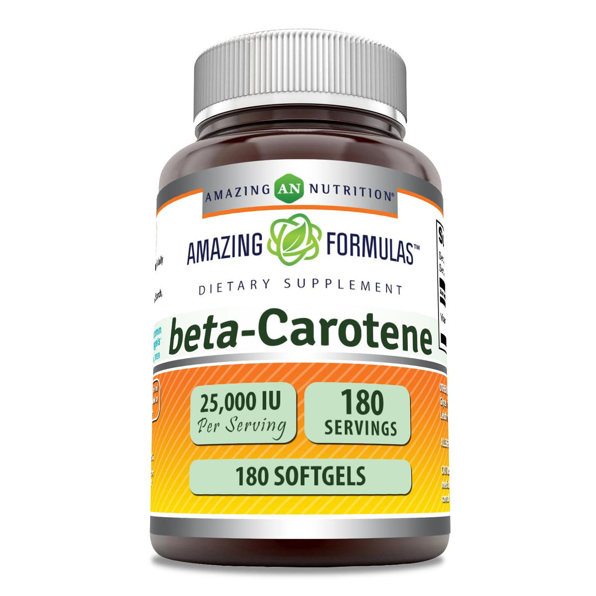 high potency beta-carotene softgels