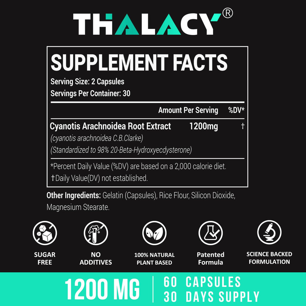High potency Beta Ecdysterone for muscle growth