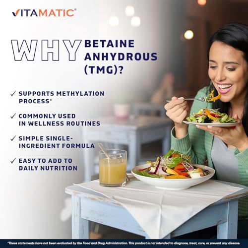 High potency betaine powder for workouts