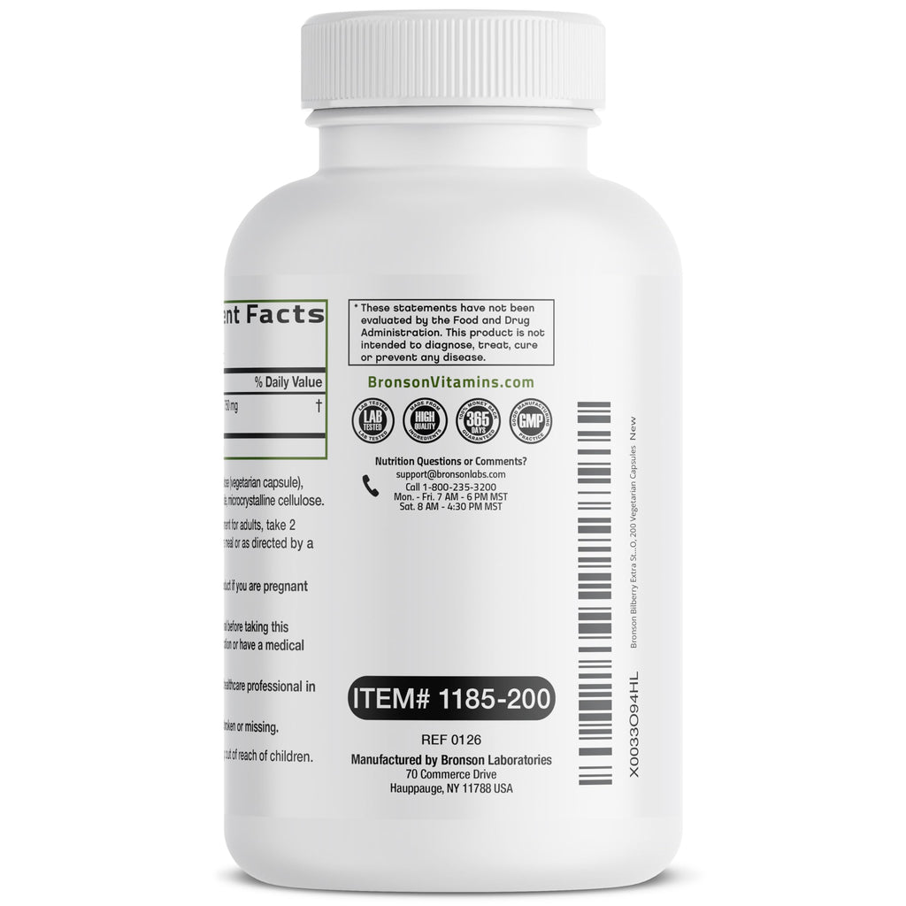 high potency bilberry for clarity