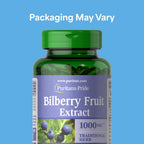 high potency bilberry softgels