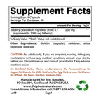 High potency bilberry supplement for vision