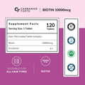 high potency biotin 10,000 mcg tablets