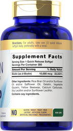 high potency biotin 10,000 mcg