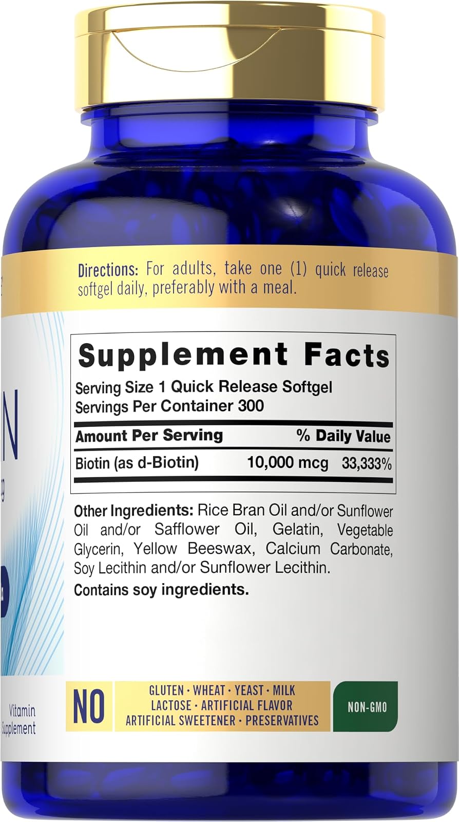 high potency biotin 10,000 mcg