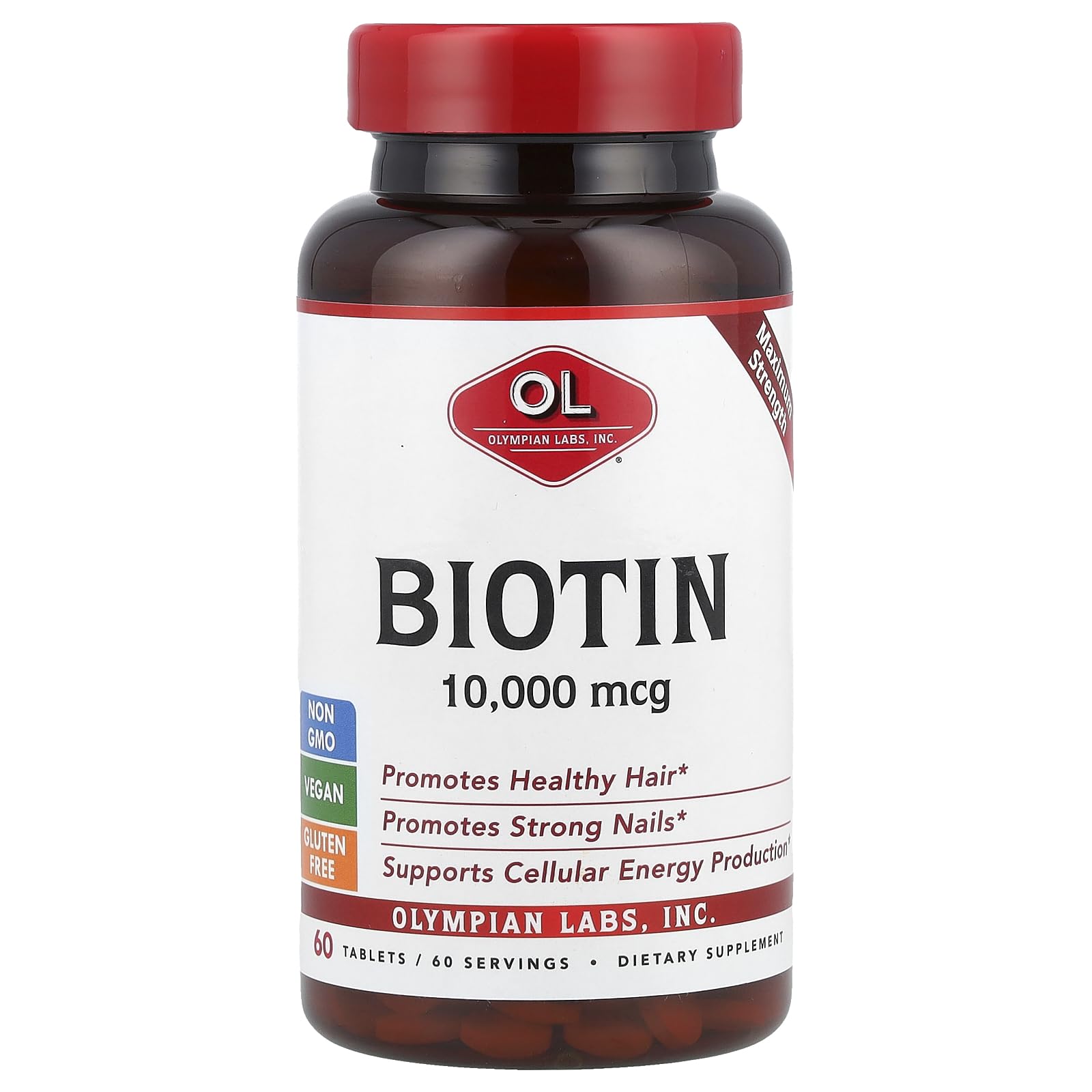 high potency biotin 10000 mcg tablets