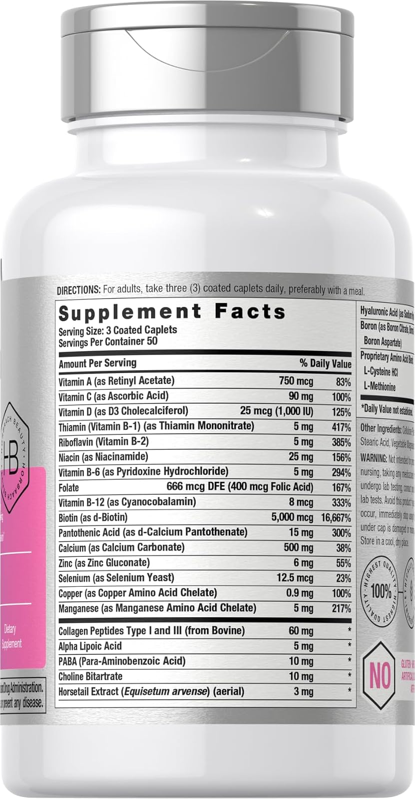 High potency biotin 10000 mcg