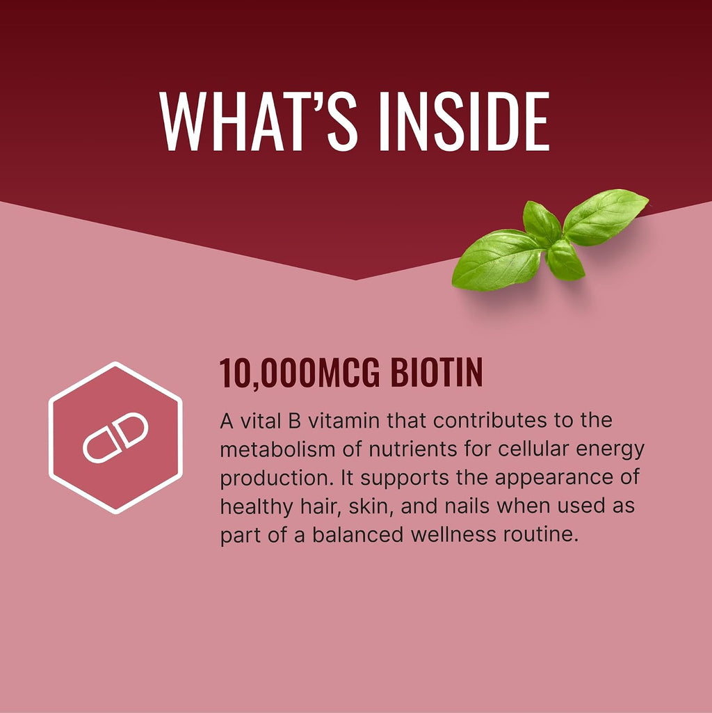 High potency biotin 10000 mcg
