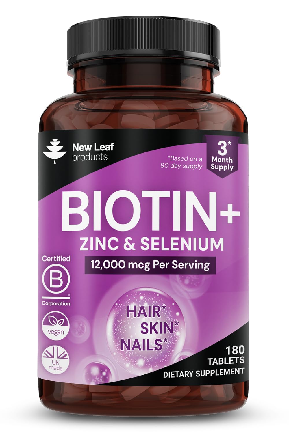 high potency biotin 12000 mcg