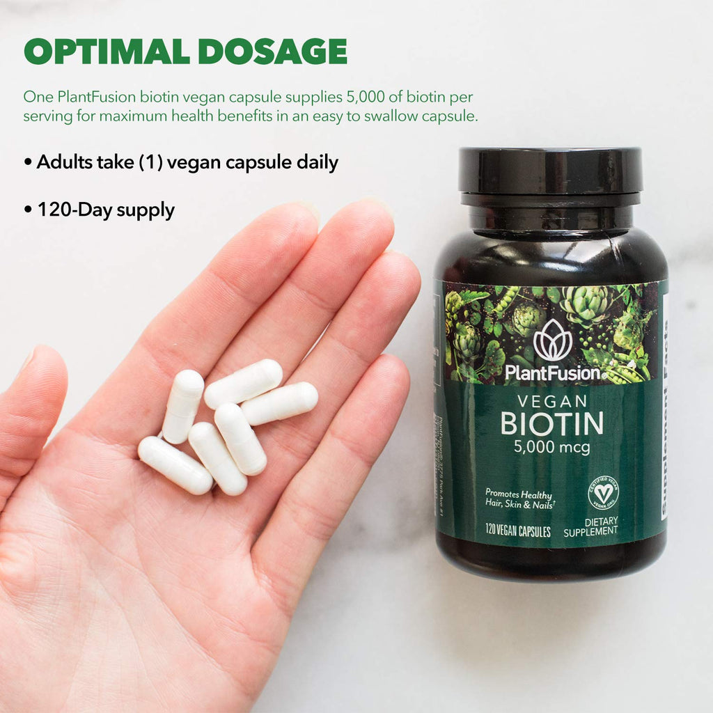 high potency biotin 5000 mcg capsules