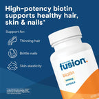 High potency biotin 5000 mcg capsules