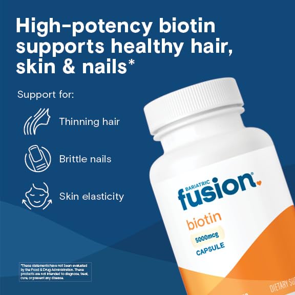 High potency biotin 5000 mcg capsules