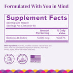 high potency biotin 5000 mcg