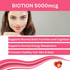 High potency biotin 5000 mcg
