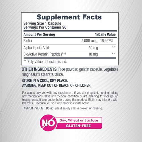 high potency biotin 5000 mcg