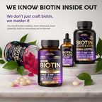 High potency biotin and collagen formula