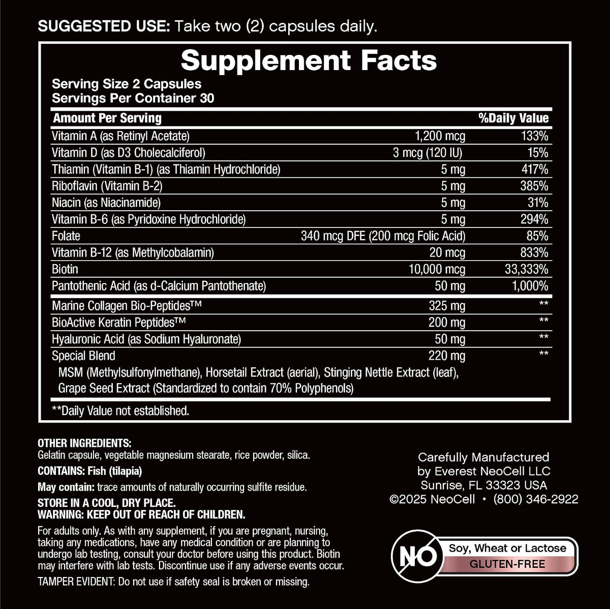 high potency biotin capsules