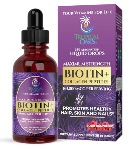 high potency biotin collagen drops