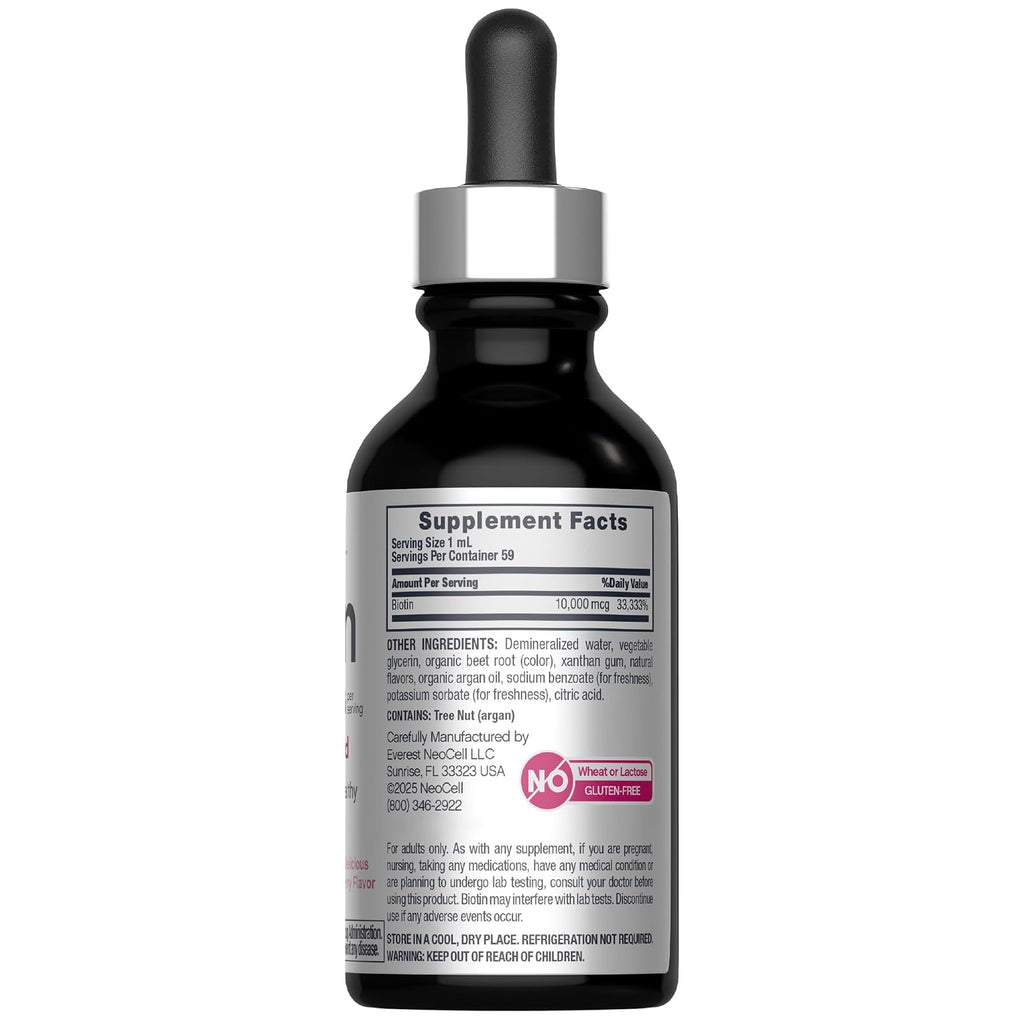 high potency biotin drops for hair
